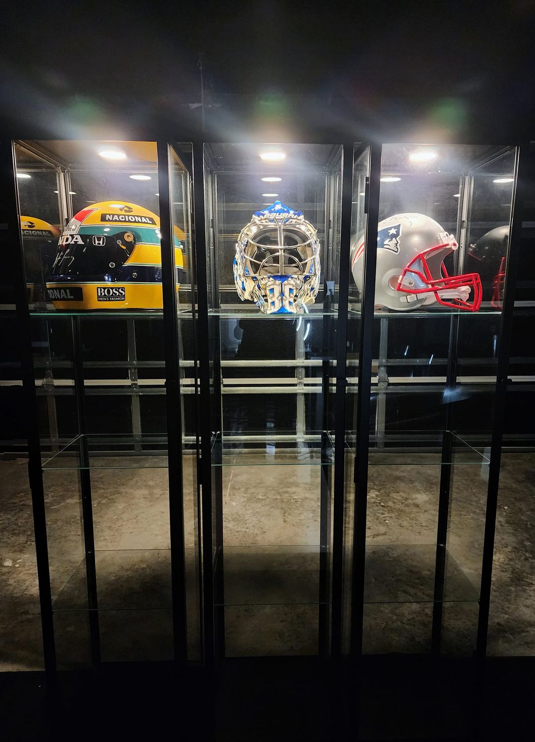 First Game Worn NHL Goalie Mask in our Tampa HQ – Game Worn Exchange