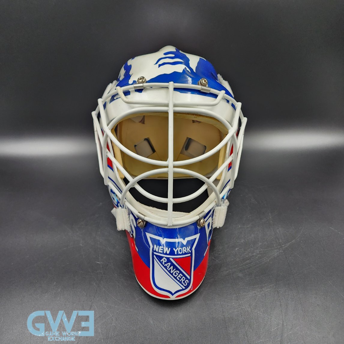 🎥 In-depth video: Mike Richter Game Worn Goalie Mask 1996 New York Ran ...