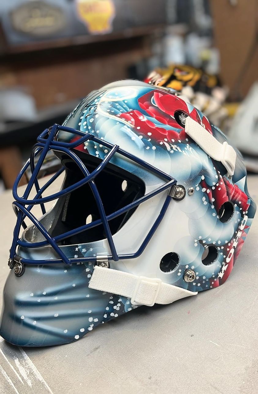 New: Patrick Roy Goalie Mask Colorado Avalanche KOHO Gen 3 - Very Rare ...