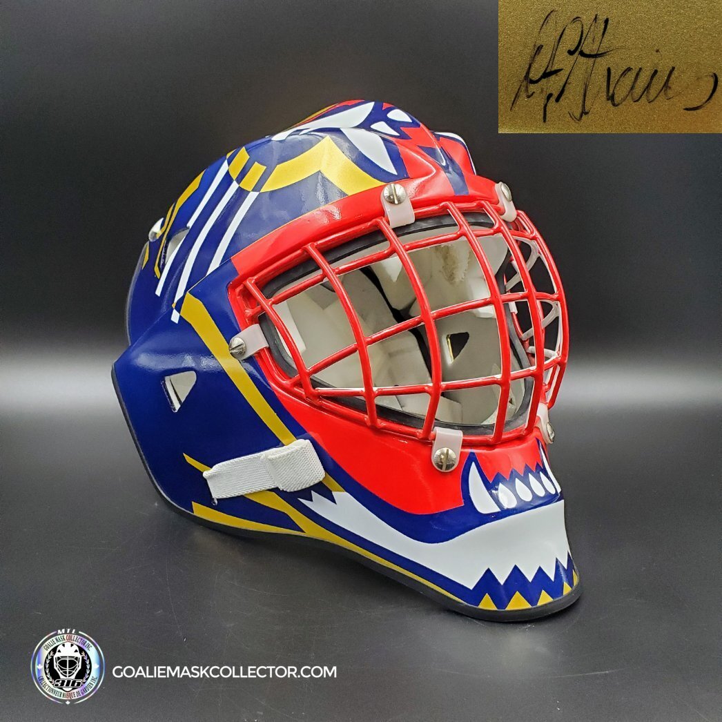 John Vanbiesbrouck Amadilla Goalie Mask Game Ready 1994 Florida Panthe ...